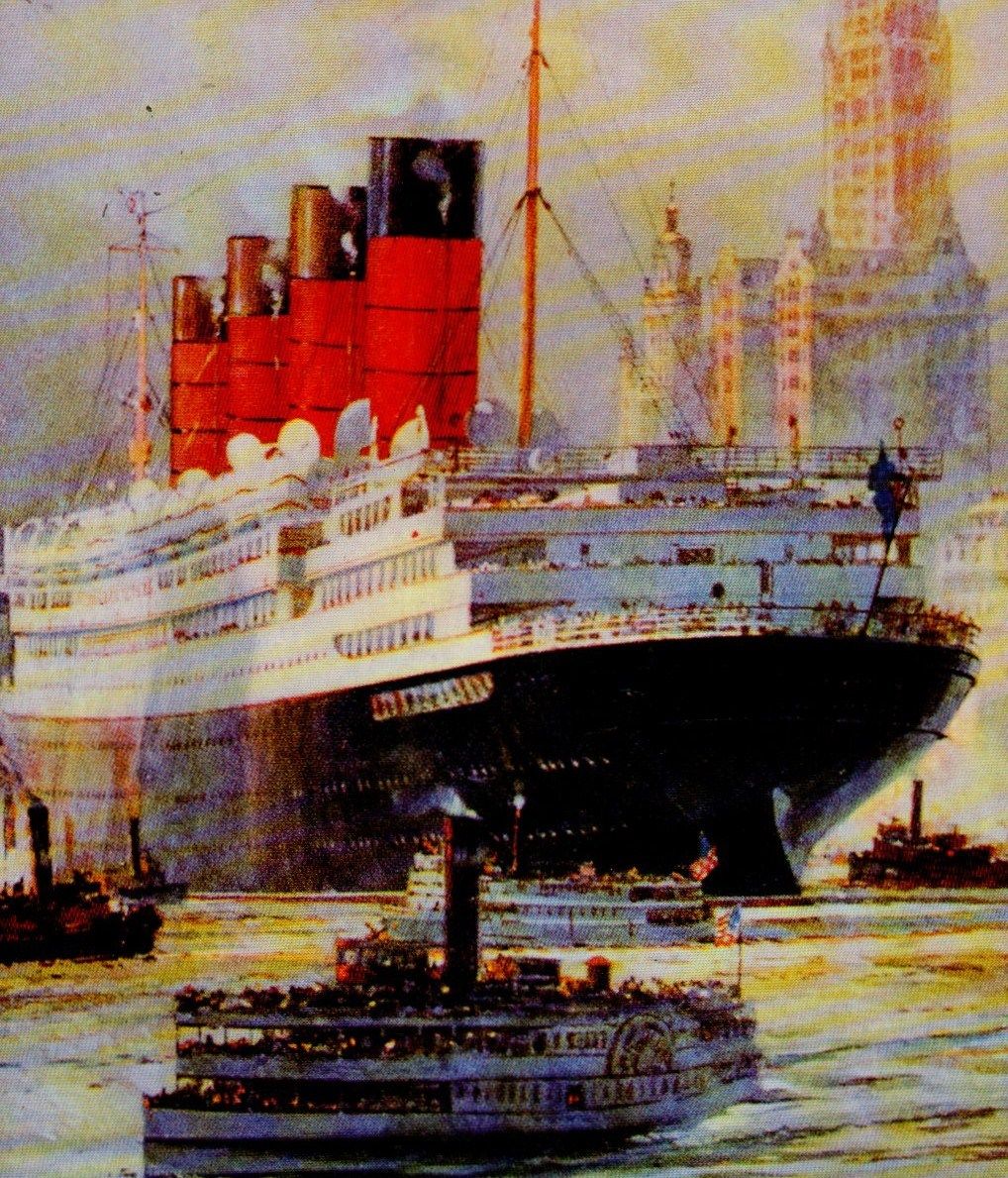 Starting rms AQUITANIA from cold