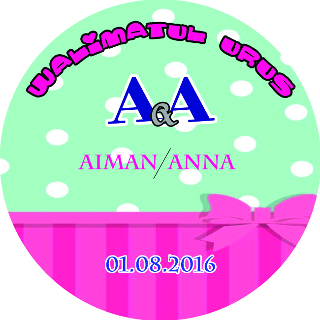 an design: STICKER BULAT