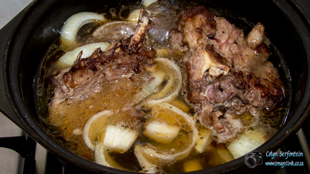 Bosvark - Colyn kook Bosvark nek |Colyn maak Man Kos