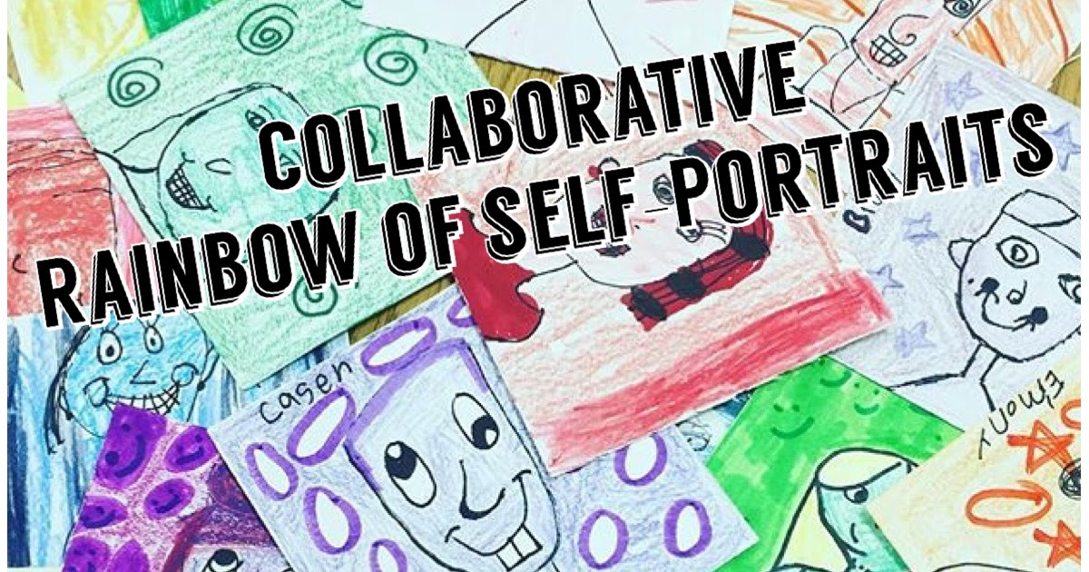 The Artsy Fartsy Art Room: Back to School Collaborative Self-Portraits!