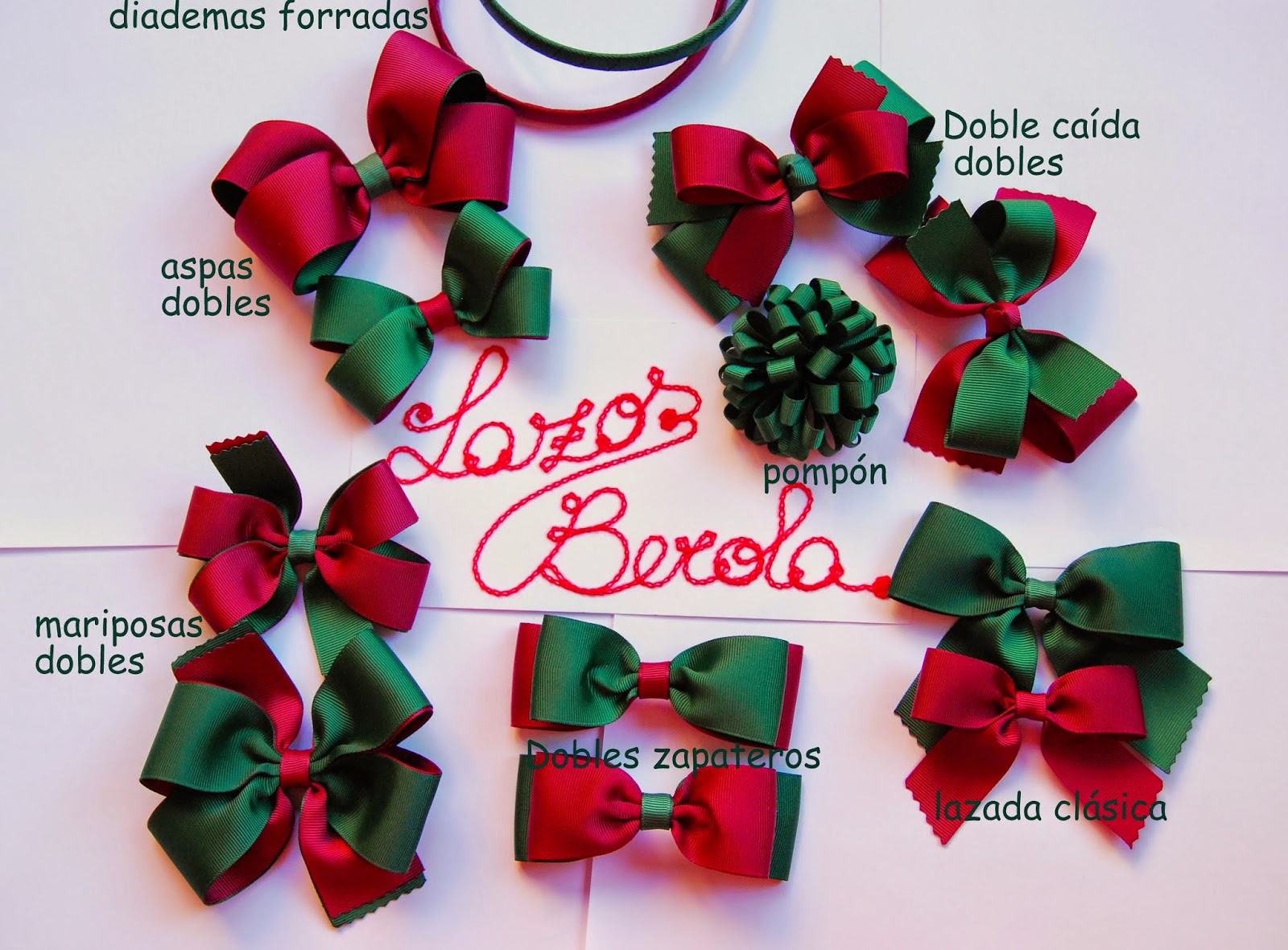 Lazos Berola: Lazos para la vuelta al cole. Colegio Calasancio. Lazos a ...