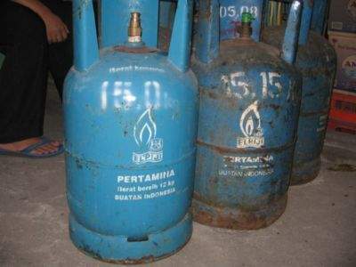 History Call: Tabung Gas LPG Biru