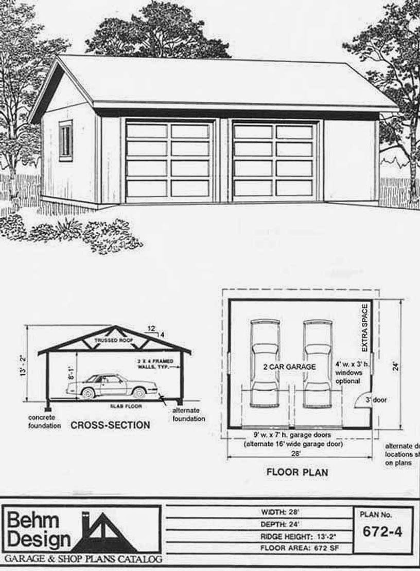 Garage Plans Blog - Behm Design - Garage Plan Examples: Garage Plans ...