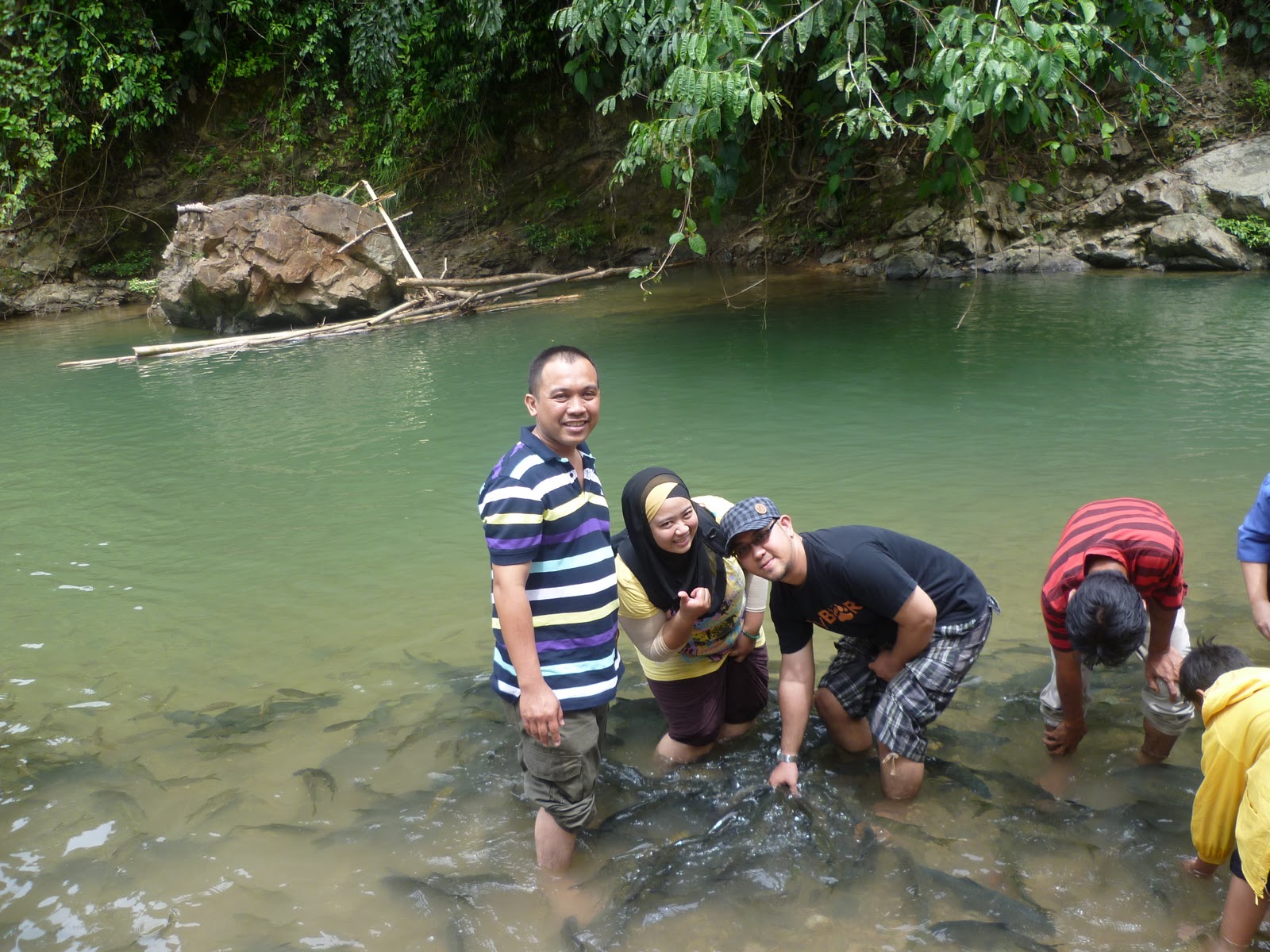 ::ku ada kamu::: Tagal Fish Spa,Kg Luanti.Kundasang