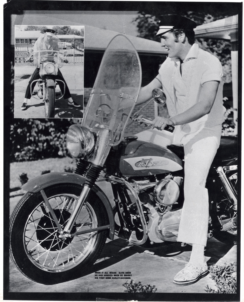 Motoblogn: Elvis Presley Harley-Davidson Gallery