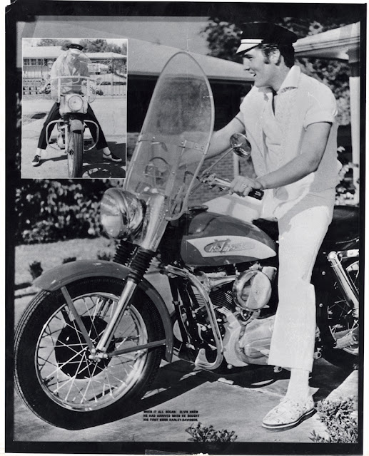 Motoblogn: Elvis Presley Harley-Davidson Gallery