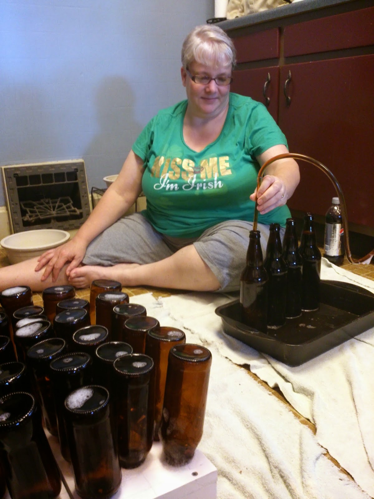 DeWittDepot Brewing: Filler up - with Black Pearl Porter