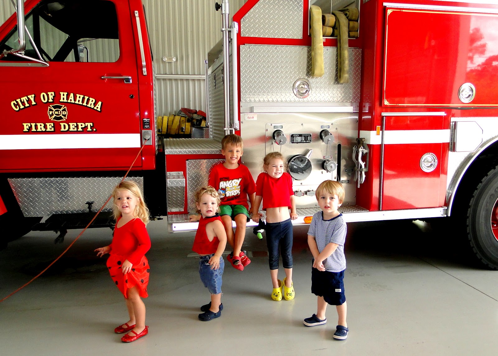 Fire Station Visit 2012 - The Journey of Parenthood...