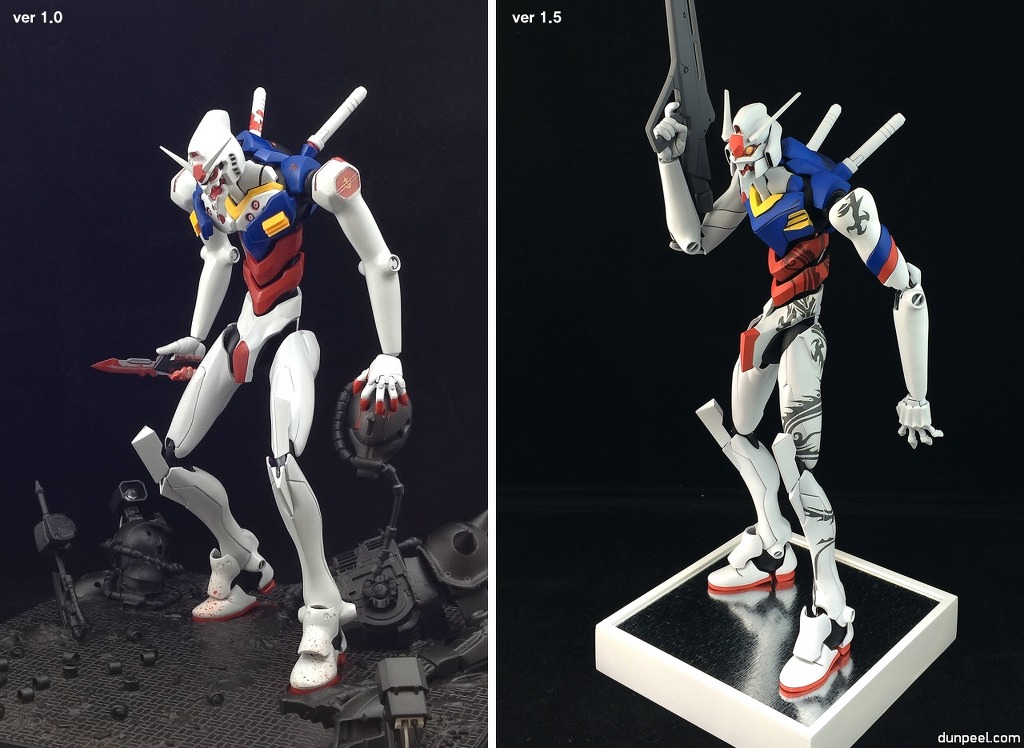Custom Build: Evangelion x Gundam White Devil ver. 1.5