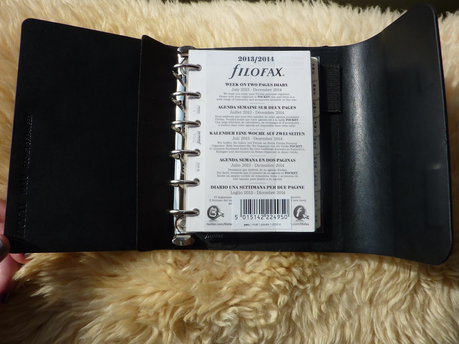 Plannerisms: Filofax pocket Peru review and giveaway!