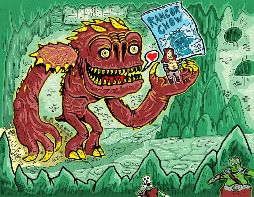 Pretty Weird Art: The Rancor