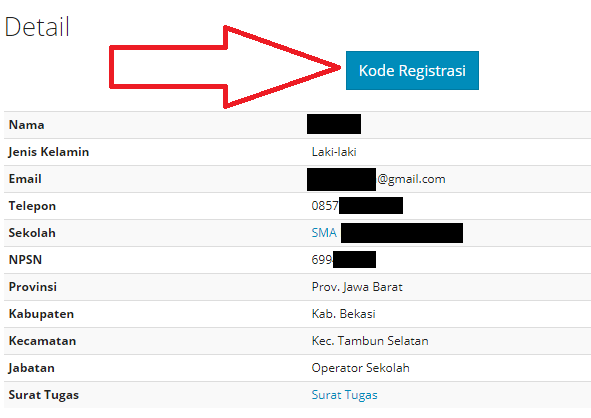 Lupa Kode Registrasi Dapodik Sekolah, Begini Cara Melihatnya Secara Online