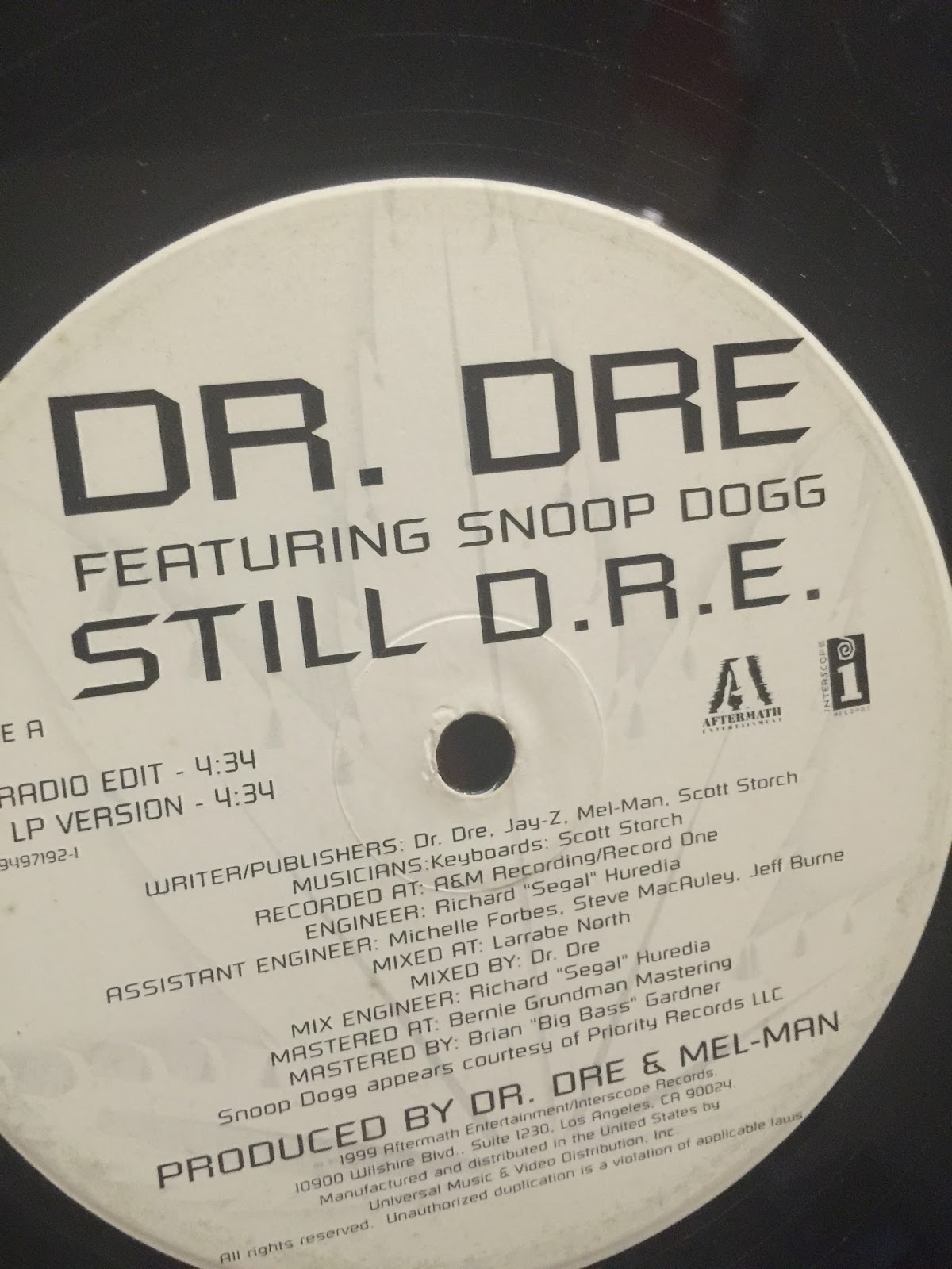 Seratofreak.com: Dr.Dre Still Dre 12"Rip