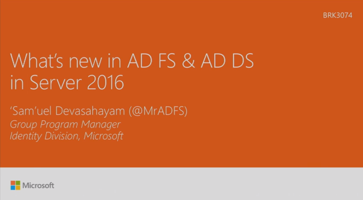 Exchange Anywhere: What's new in Active Directory Federation Services 2016