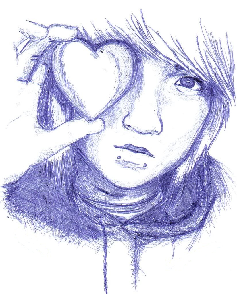 Boy-hand-drawing-with-heart | http://icipk.blogspot.com