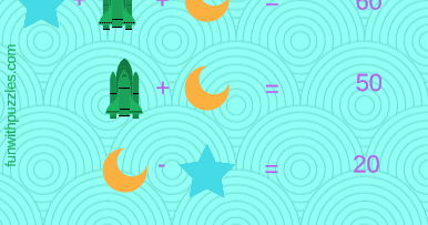 Fun Mathematical Algebraic Equations with a Cosmic Twist