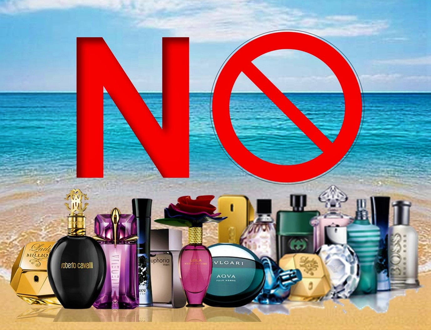 Coco Montesinos: NO usar perfumes antes de ir a la playa
