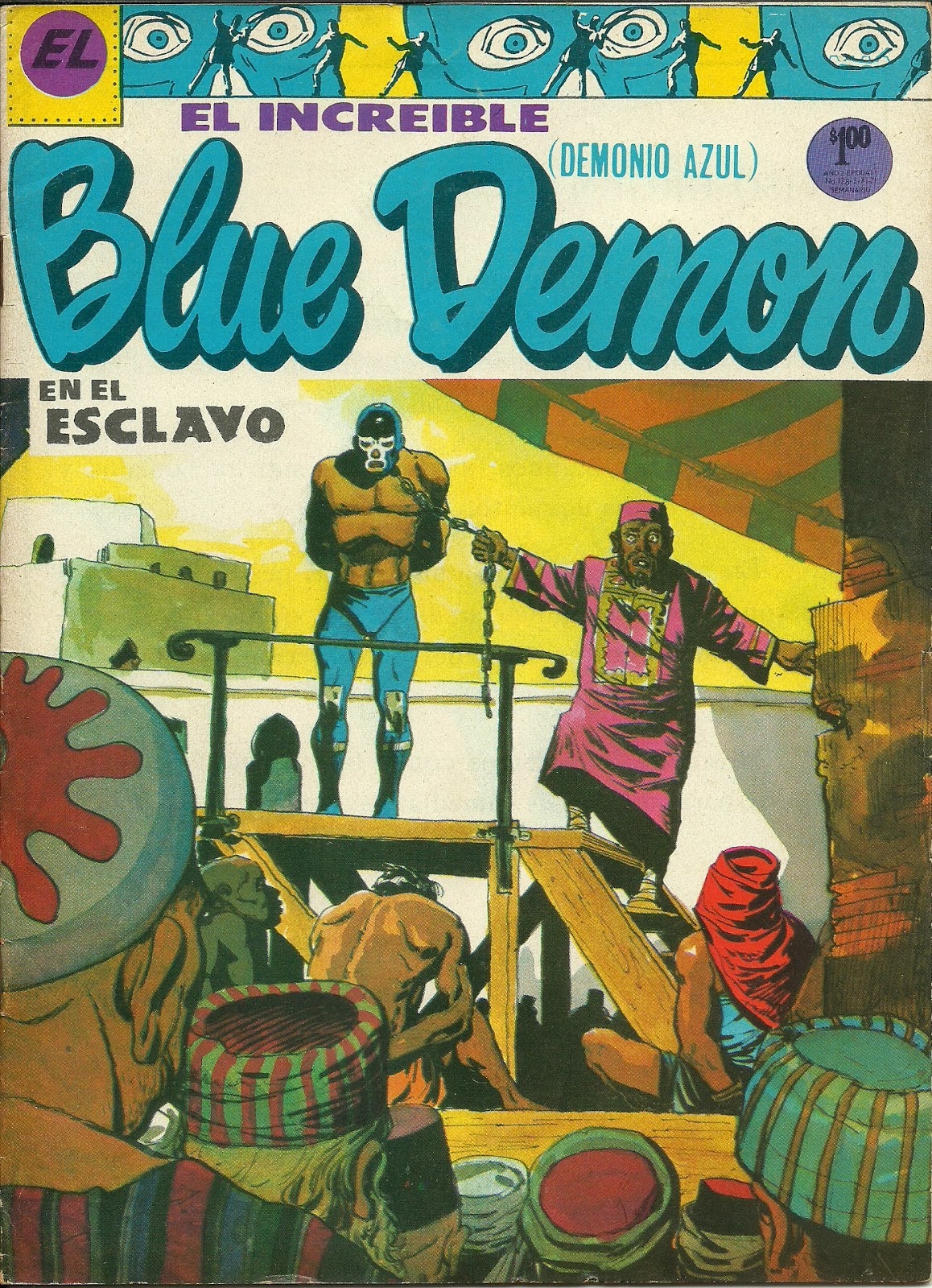 Sensacional de Luchas: El Increíble Blue Demon (Demonio Azul)