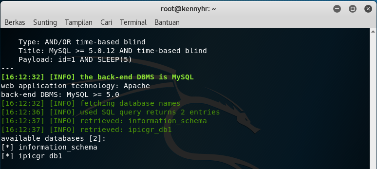 Tutorial Sql Injection (Kelompok Sistem Keamanan Komputer)