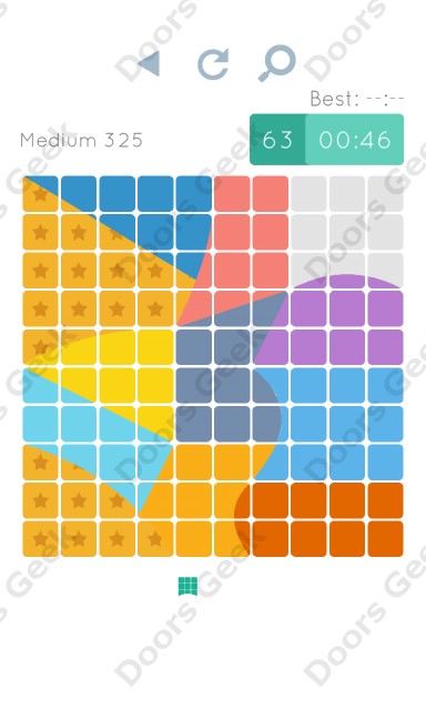 Blocks & Shapes [Medium] Level 325 Solution ~ Doors Geek