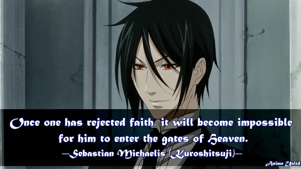 My Anime Review: Black Butler Quotes