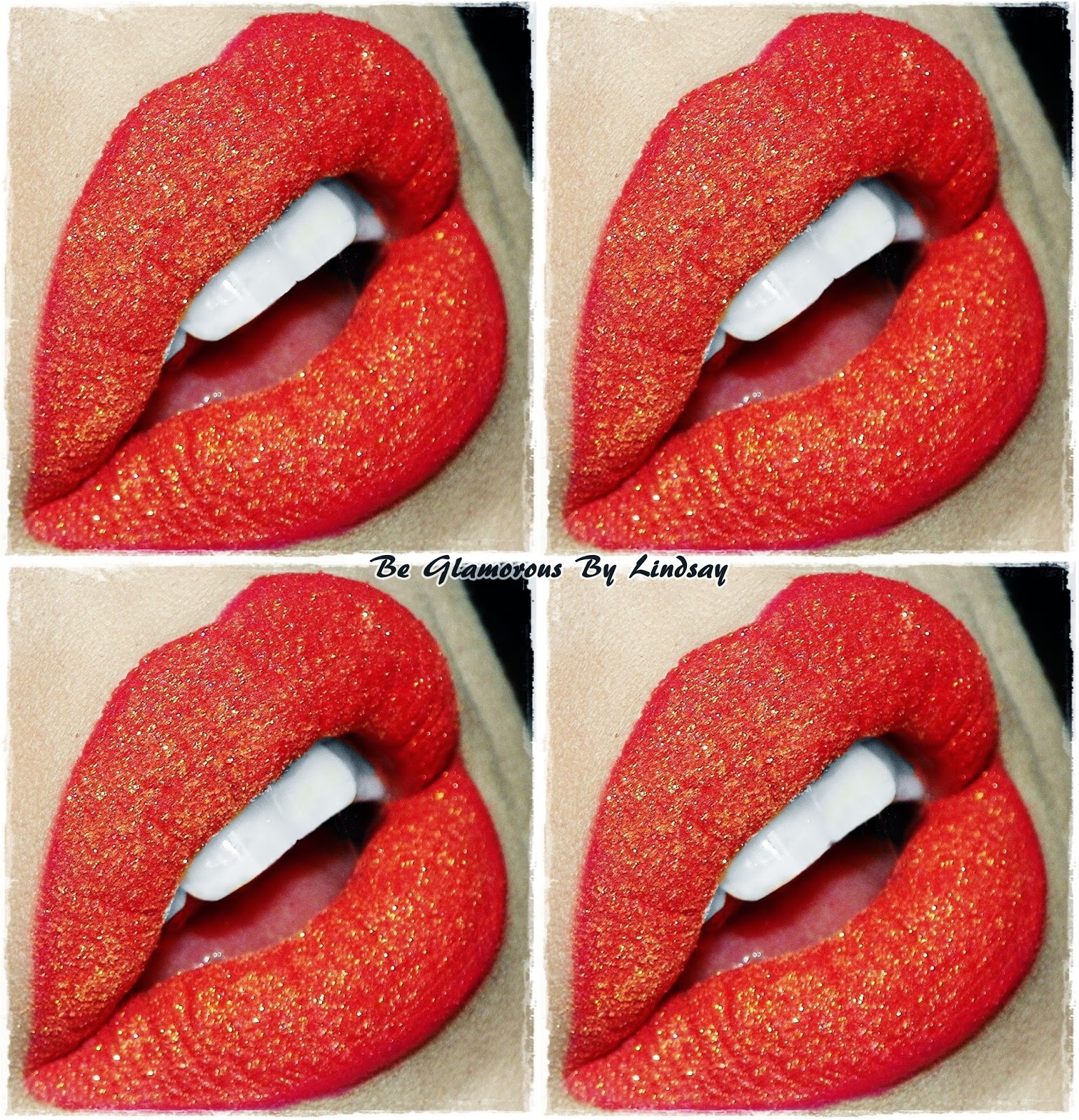 Be Glamorous By Lindsay A Rainbow Of Lipsticks Rainbow Lip Art And Glitter Lips