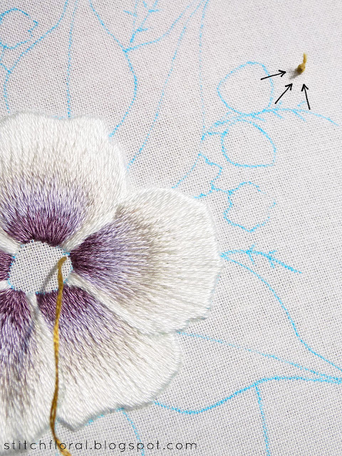5 ways to start thread in hand embroidery - Stitch Floral