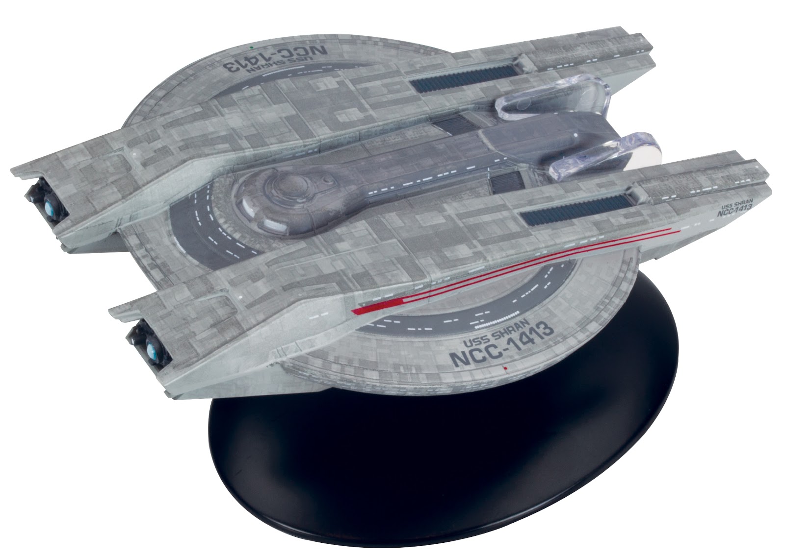 The Trek Collective: Eaglemoss starships USS Shran first look, and ...