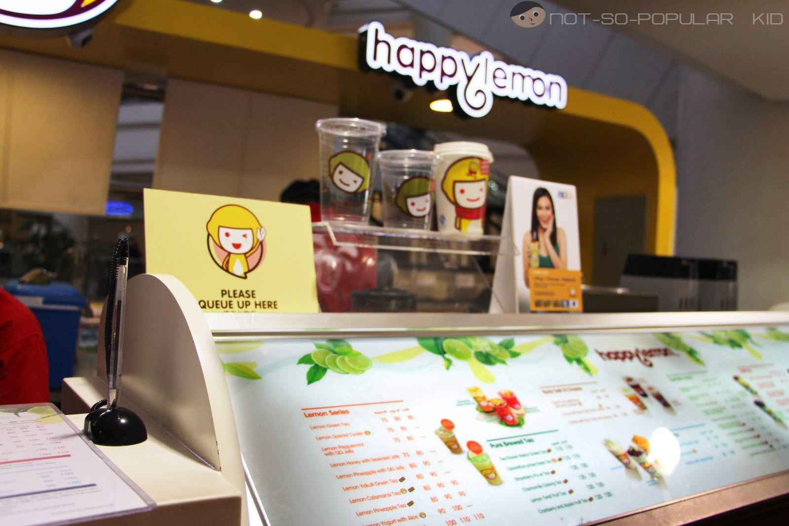 Beat the Heat with Quenchers of HAPPY LEMON in Robinson's Place Ermita ...
