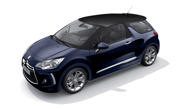 New DS World: La DS3 adopte le Bleu Encre
