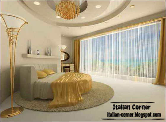 Modern Italian bedroom designs, ideas, decorations