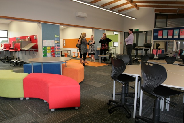 open learning spaces: Studios and cave spaces: Hingaia Peninsula School