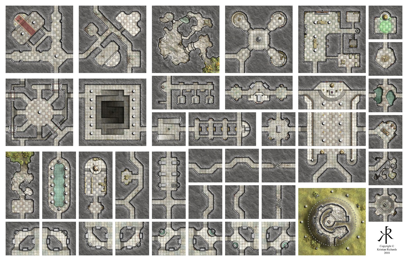 The Crooked Staff Blog: All of the (Patreon) maps from 2018