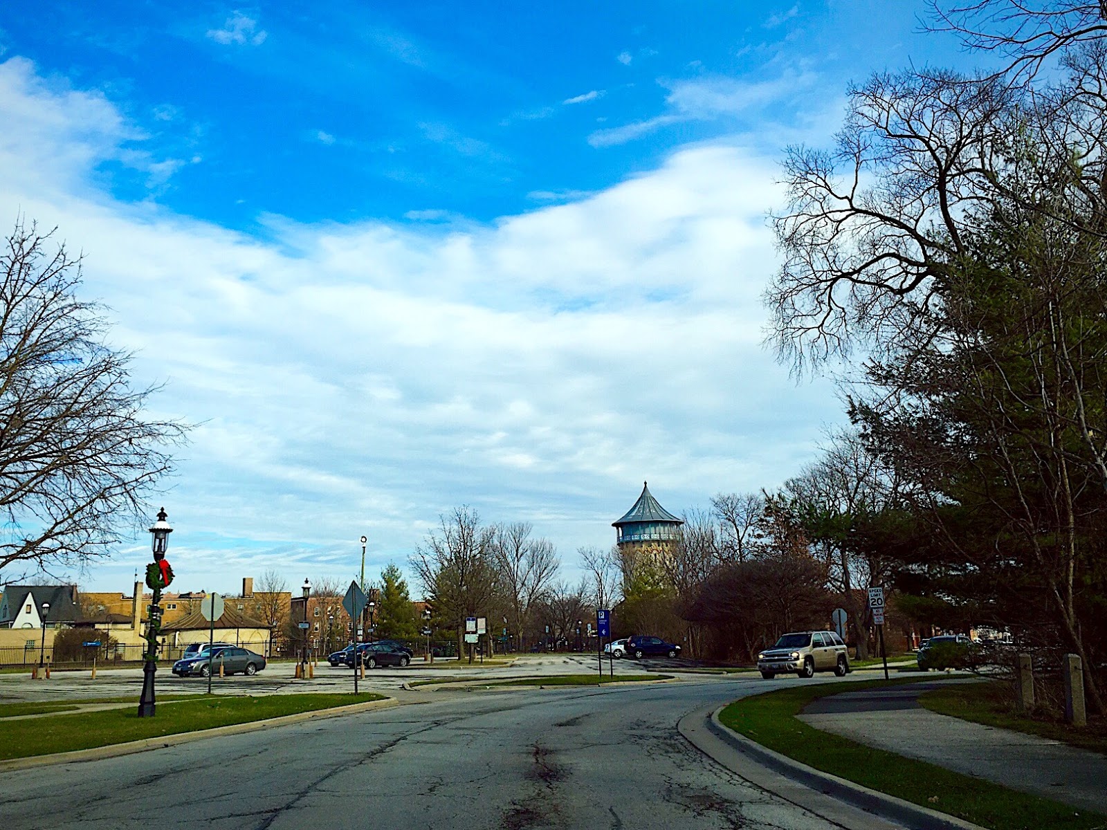 Christmas Eve 2015 in Riverside, Illinois