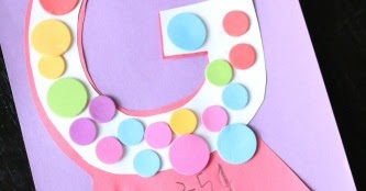 G is for Gumball Letter Craft | School Time Snippets