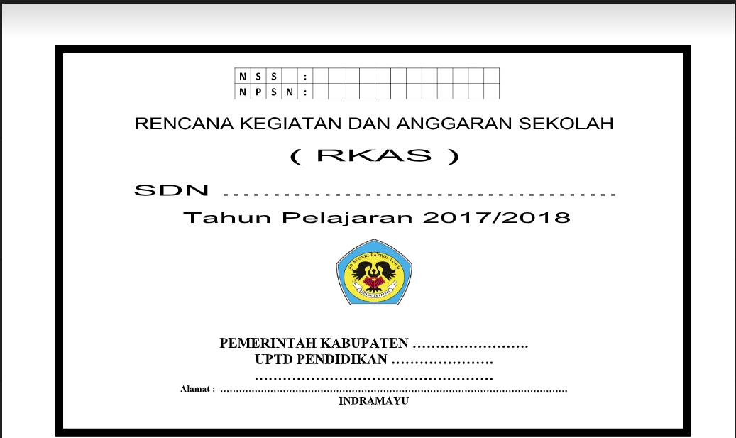 Pengertian RKAS Dan RKA - BLOGHOLIX