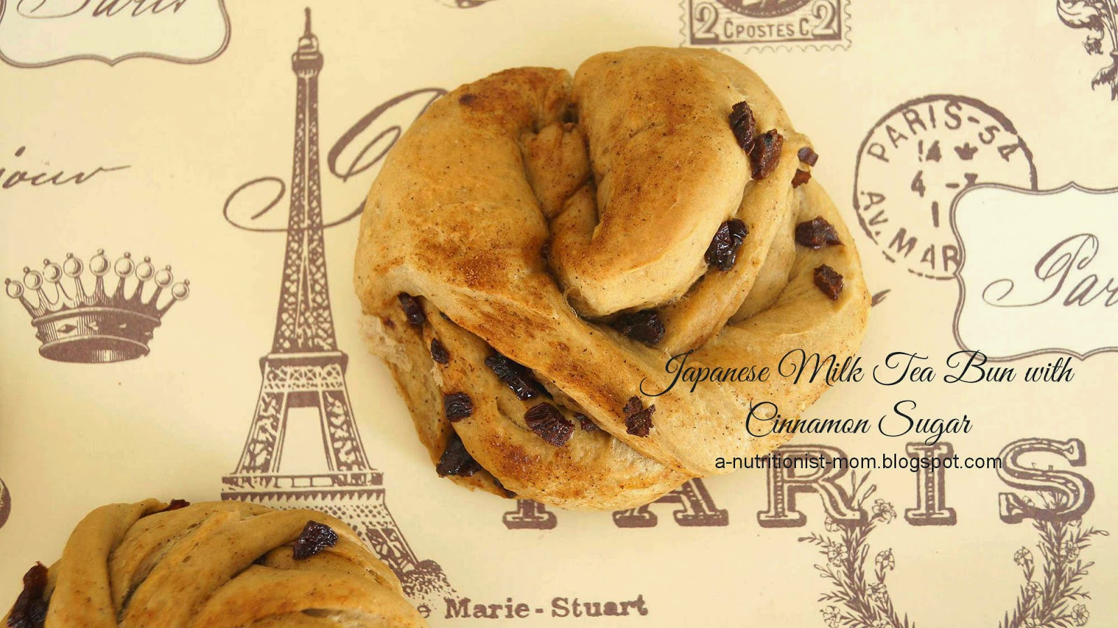 Journal of a nutritionist mom : Japanese milk tea bun with raisin ...