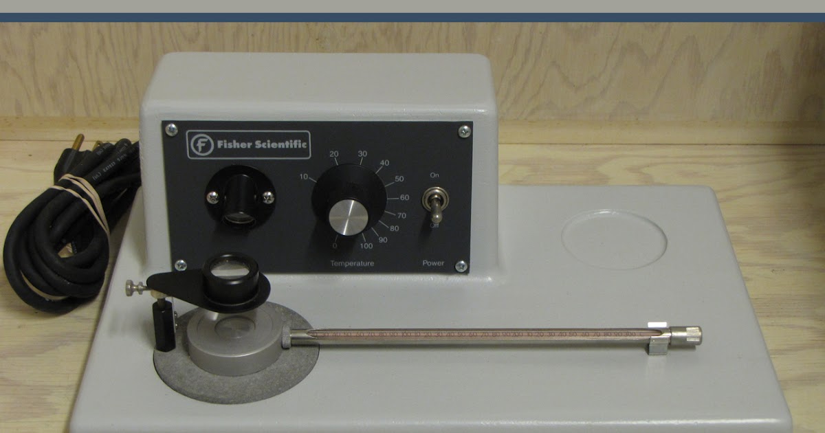 Punto de fusión por el método de Fisher-Johns