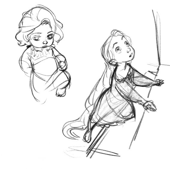 Living Lines Library: Tangled (2010) - Character: Rapunzel