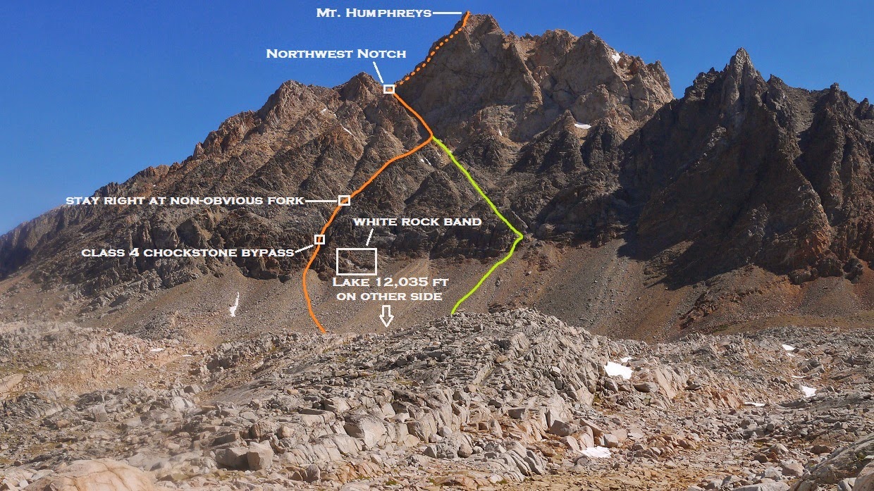 Hiking and Climbing Adventures: Mt Humphreys in the Sierras + Nameless ...