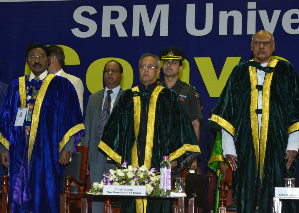 8th Convocation of SRM University, Chennai, Tamil Nadu -28-12-2012 ...