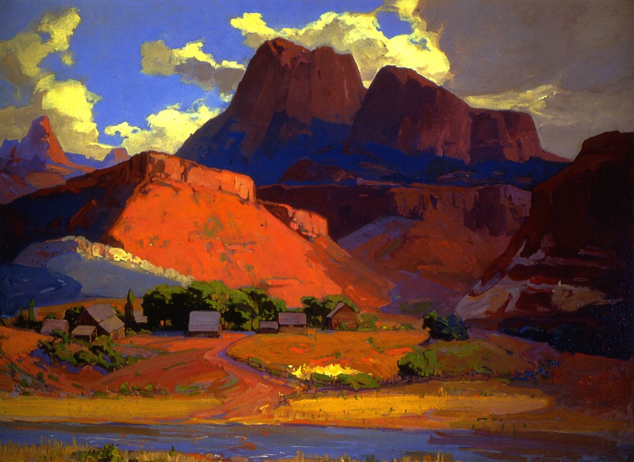 Arte!: Californian landscapes: Franz Bischoff