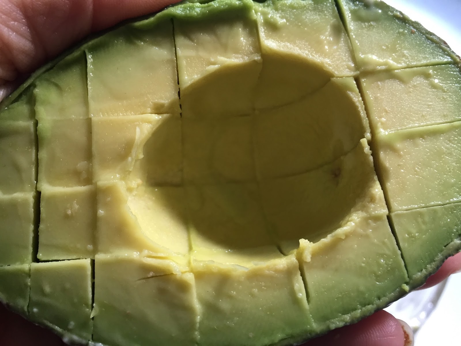 Easy Way to Cut Up an Avocado