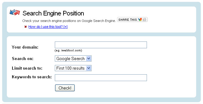 >Cara Mengetahui Posisi Konten Situs Kita di Google Search Engine ...
