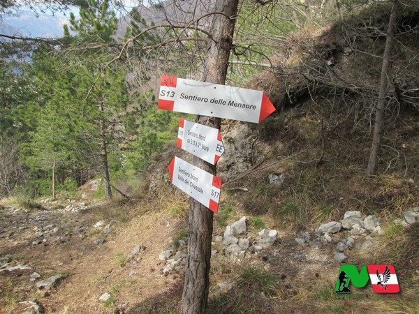Montagne di escursioni: Ferrata Anelli delle Anguane