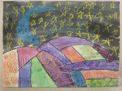 Miss Young's Art Room: 3rd Grade Patterned Landscapes