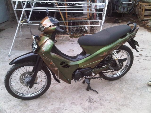 Modifikasi Motor Kawasaki Blitz Keren Terbaru - Otomotiva