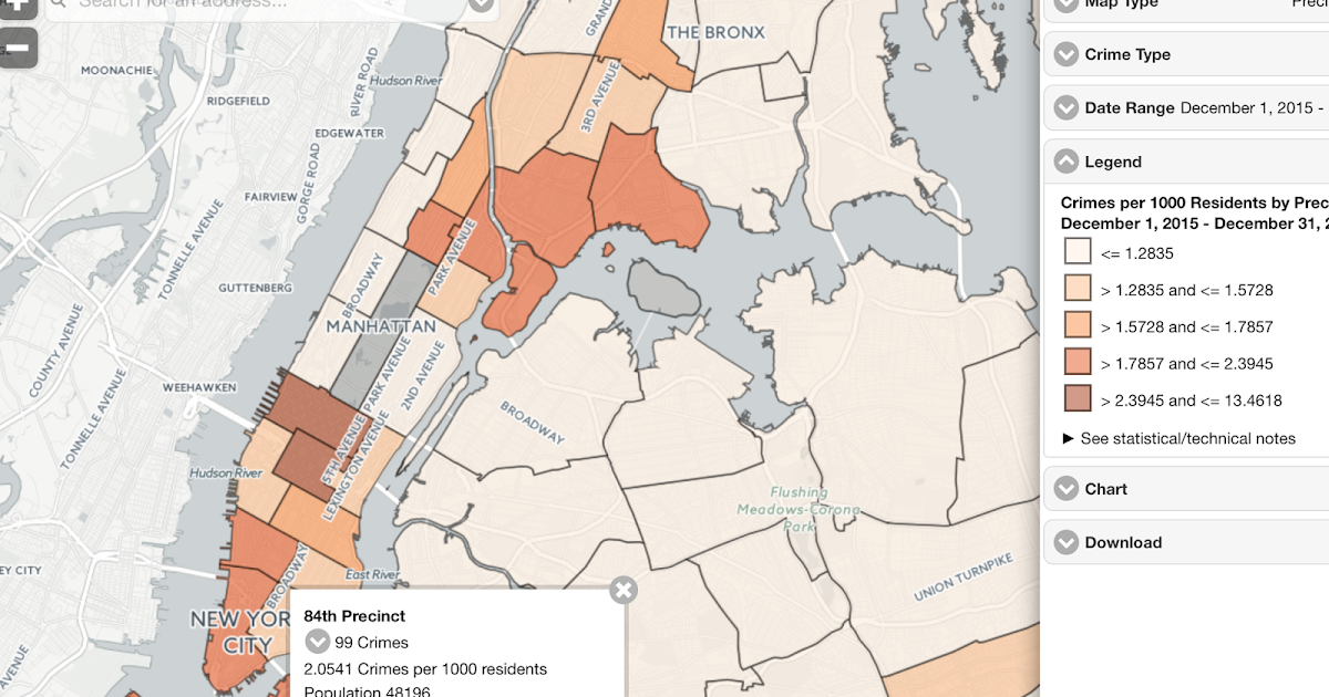 Heavens to Mergatroyd: NYC Crime Map