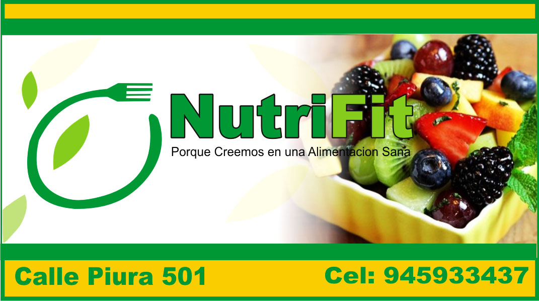 servicios que ofrece Tacna - Perú: NUTRIFIT