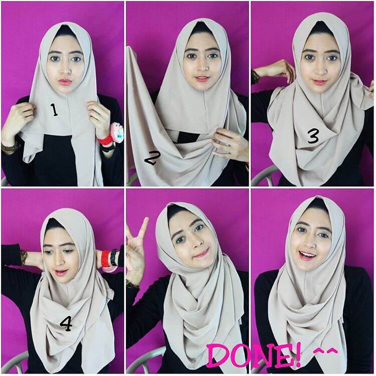 Model Hijab Ria Ricis - Style Hijab Terbaru